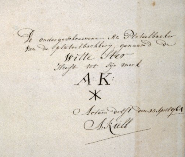 Delftware Factory Marks – Aronson Antiquairs of Amsterdam | Delftware ...