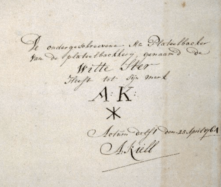 Delftware Factory Marks – Aronson Antiquairs of Amsterdam | Delftware ...