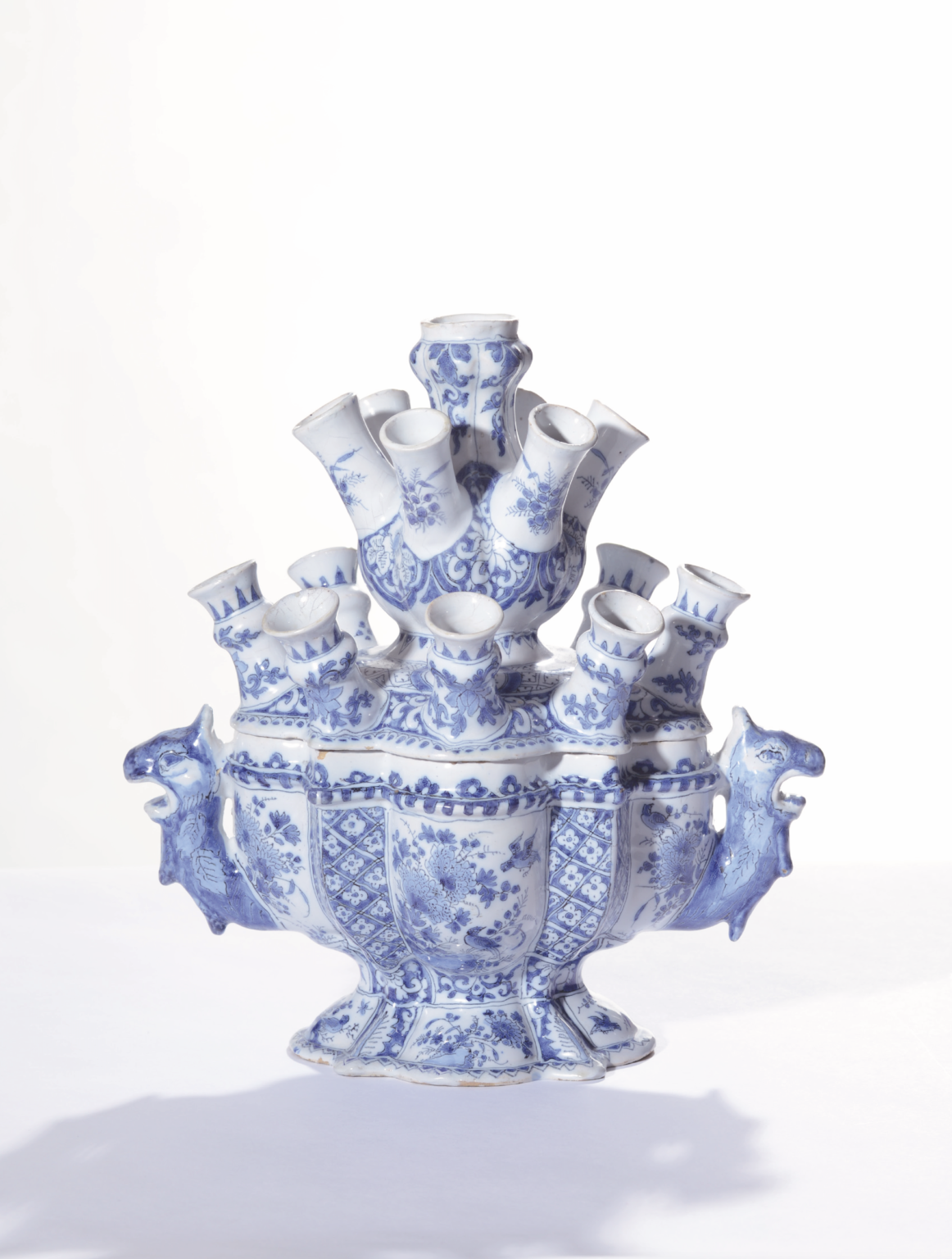 Delftware Flower Vases – Aronson Antiquairs of Amsterdam | Delftware ...