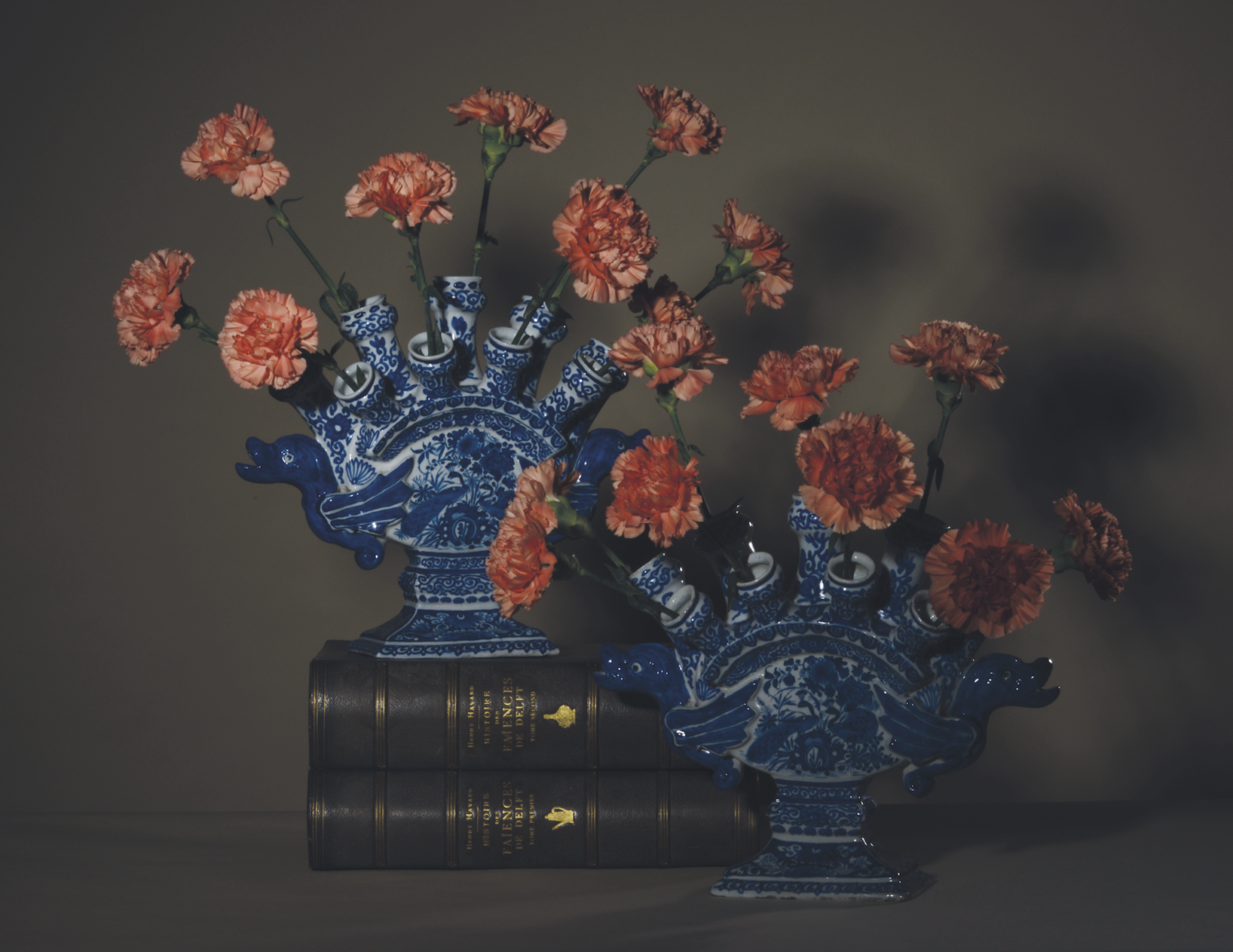 Delftware Flower Vases – Aronson Antiquairs of Amsterdam | Delftware ...