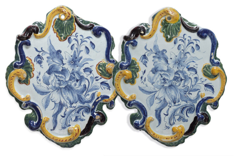 D1236. Rare and Important Pair of Royal Portrait Plaques – Aronson ...